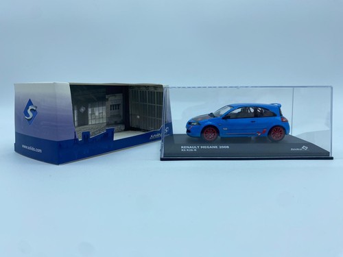 MODELLINO AUTO RENAULT MEGANE 2008 RS R26R BLU - SOLIDO - SCALA 1:43 | eBay