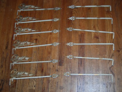 Hooks & Brackets - Victorian Curtain Rods