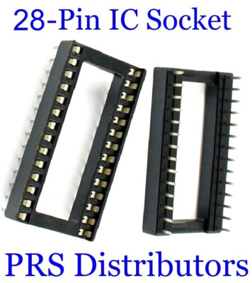 ICs & Processors - 28 Pin Dip Socket