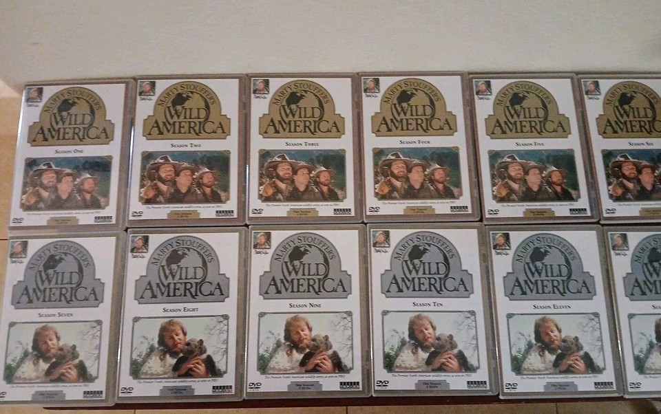 Marty Stouffers Wild America PBS Series 24 Disc DVD Box Set 12 Seasons ...