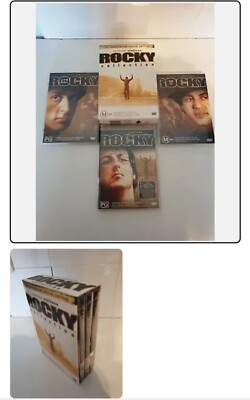 Rocky Complete DVD Box Set Series in Great Condition. Starring ...