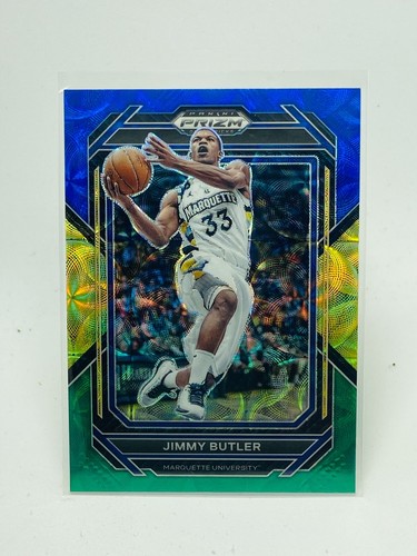 2023 Panini Prizm Draft Picks Jimmy Butler Blue Yellow & Green #56 ...