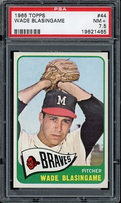 1965 Topps Baseball #44 Wade Blasingame PSA 7.5 | eBay
