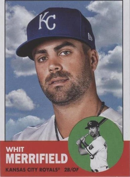 2022 Topps Archives - 1963 Topps Design #6 Whit Merrifield for sale ...