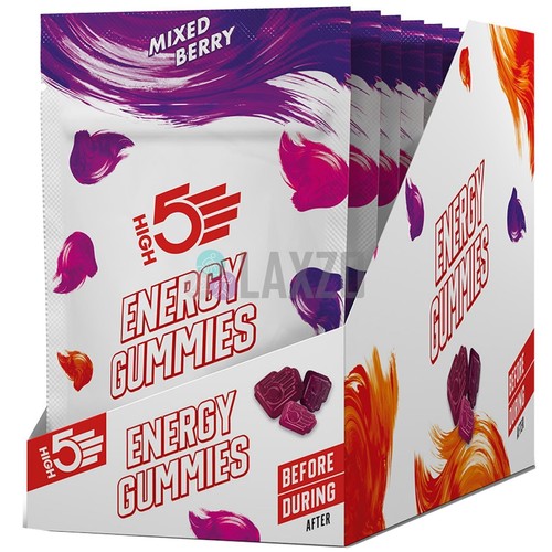 High5 Energy Gummies Caffeine & Carbohydrate Sports Jelly Sweets Berry ...