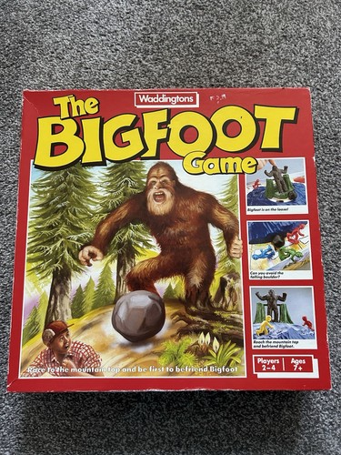 Vintage The Bigfoot Board Game Waddingtons Complete with Instructions ...