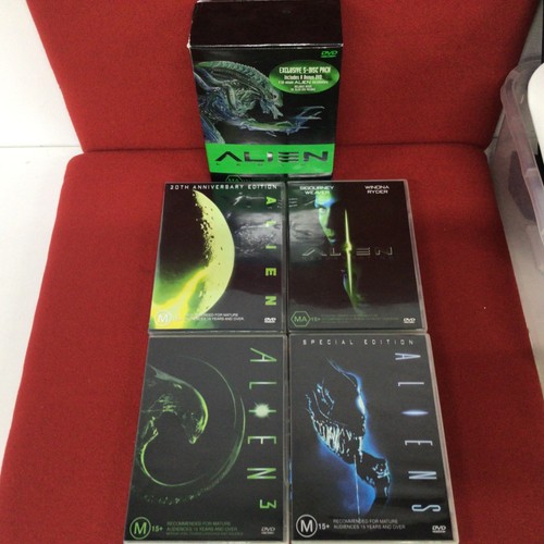 Alien Legacy Exclusive 5 Disc Pack Box Set (86) #316 | eBay Australia