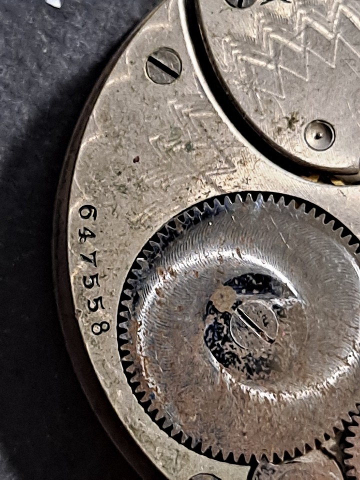 Vintage ROCKFORD WATCH CO Pocket Watch Movement w/Dial As Shown! | eBay