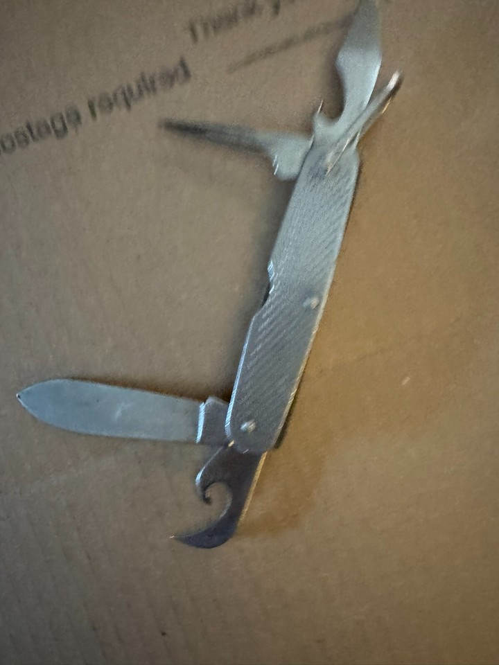 Vintage Camillus 1980 MIL-K 818 Style US Army Pocket Multi Tools 4"L 2. ...