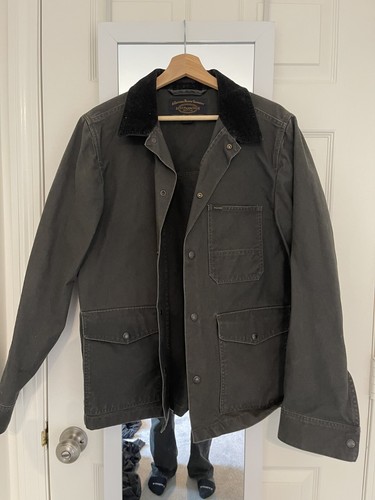 Filson Dry Tin Cloth Ranch Jacket Size Small | eBay