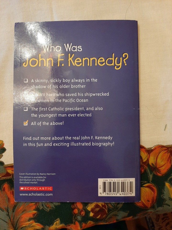 Who Was? Ser.: Who Was John F. Kennedy? by Yona Zeldis McDonough and ...
