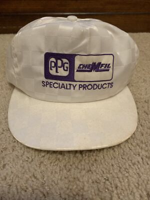 Vintage PPG Specialty Products Strapback Hat Made In The USA Pittsburgh ...