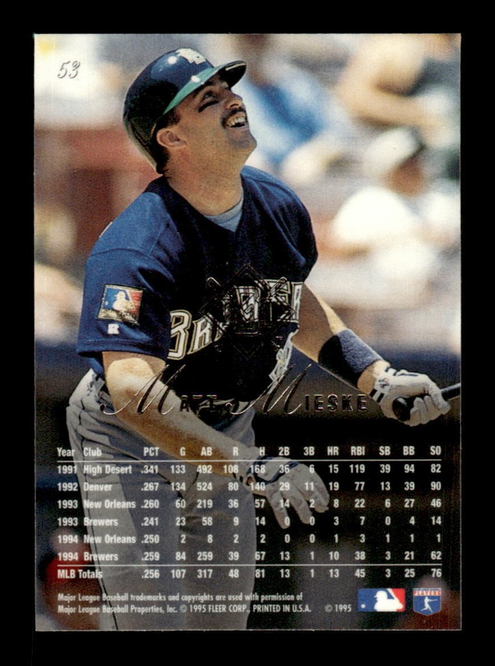 1995 Flair Matt Mieske #53 | eBay
