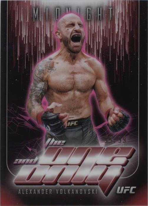 2024 Topps Midnight UFC - The One and only Alexander Volkanovski #TO-8 ...