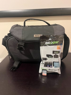 Camera Bag Nikon Black With Shoulder Large Strap - USED - 64GB - DEC ...