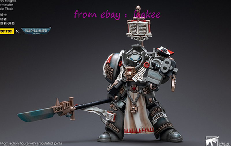 Joytoy 1/18 Grey Knights Terminator Jaric Thule Action Figure Stock ...