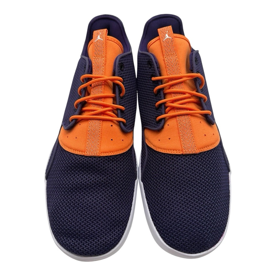Air Jordan Eclipse Soes Mens Sz 10 Ink Purple Mandarin Orange Sneaker ...
