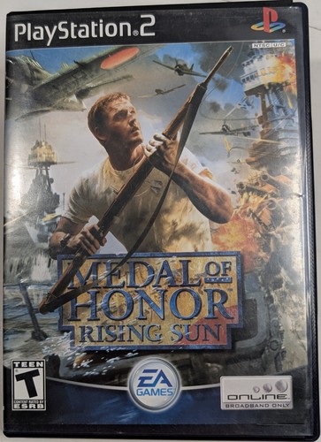 Medal of Honor Rising Sun PS2 Playstation 2 CIB Tested and Working ...