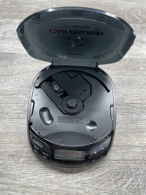 Sony Super ESP Car Discman D-838K Portable CD Player w/ Remote Car Kit ...