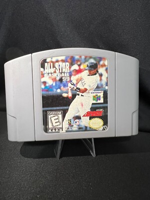 Authentic N64 All-Star Baseball 99 Nintendo 64 Game Cartridge Tested ...
