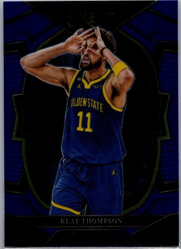 2022-23 Panini Select #19 Klay Thompson Blue (Retail Base) | eBay