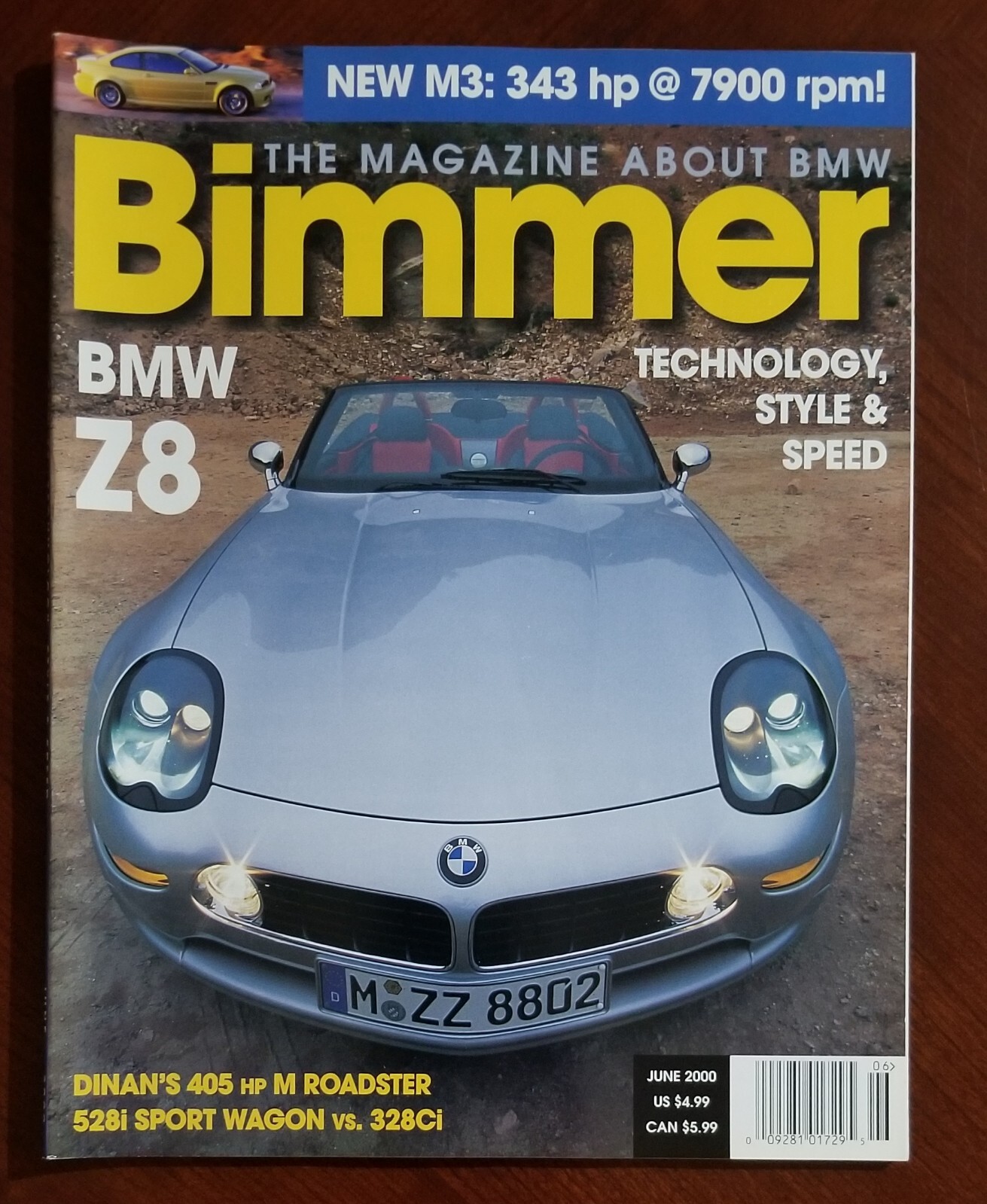 BIMMER BMW Magazine Issue 14 June 2000 M3 M5 Z8 Dinan M Roadster | eBay
