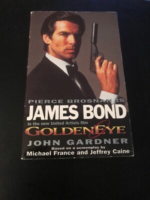 James Bond Goldeneye 1st Edition By John Gardner 1995 Cornet V Good | eBay
