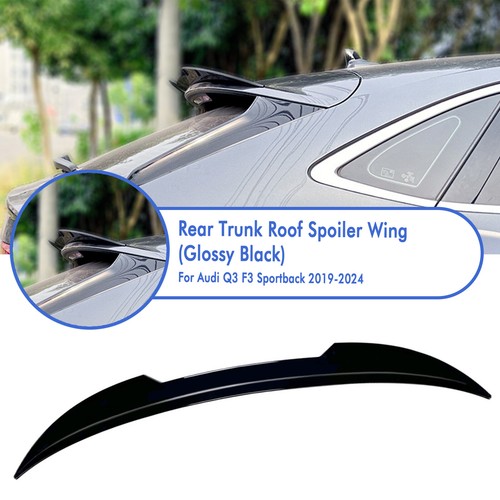 Rear Trunk Roof Spoiler Wing Kit For Audi Q3 F3 Sportback 2019-2024 20 ...