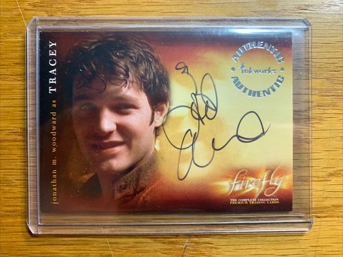 FIREFLY 🔥 Autograph Card #A-11 Jonathan Woodward Inkworks 2006 | eBay