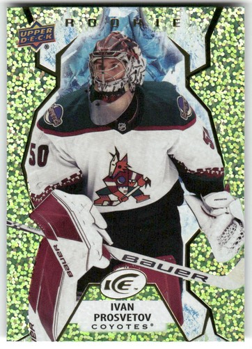 2021-22 Upper Deck Ice #110 Ivan Prosvetov Green | eBay