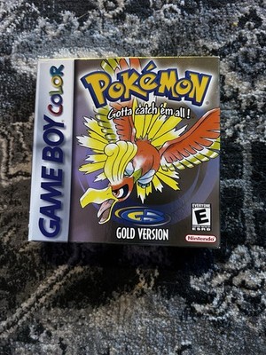 Pokemon Gold Version Game Boy Color BOX ONLY - Authentic | eBay