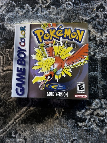 Pokemon Gold Version Game Boy Color BOX ONLY - Authentic | eBay