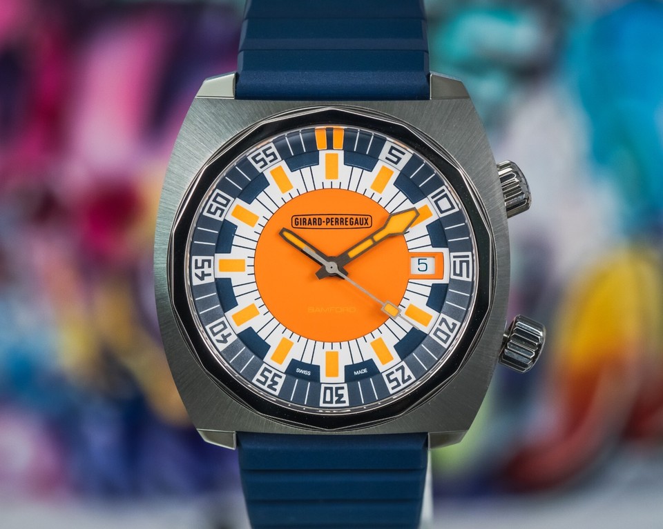 UNWORN Girard Perregaux Deep Diver Bamford Ed BOX & PAPERS - 39500-21 ...