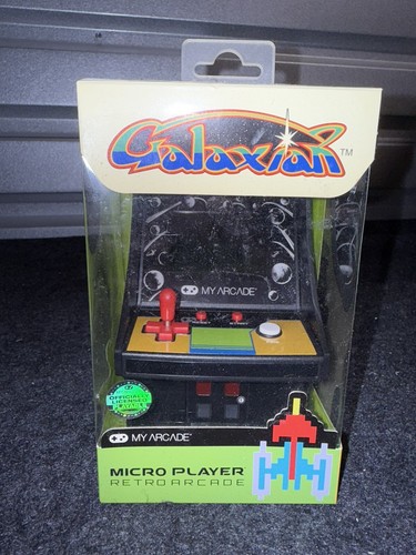 Galaxian 6" Mini Player Arcade Machine - Portable Handheld Video Game ...