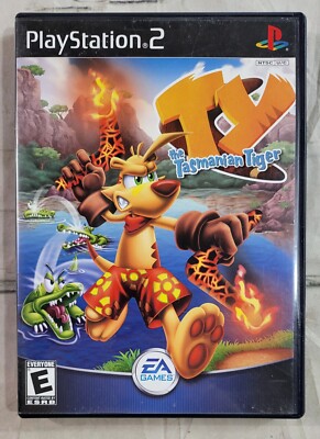 Ty the Tasmanian Tiger (PS2, PlayStation 2) Complete with Manual ...