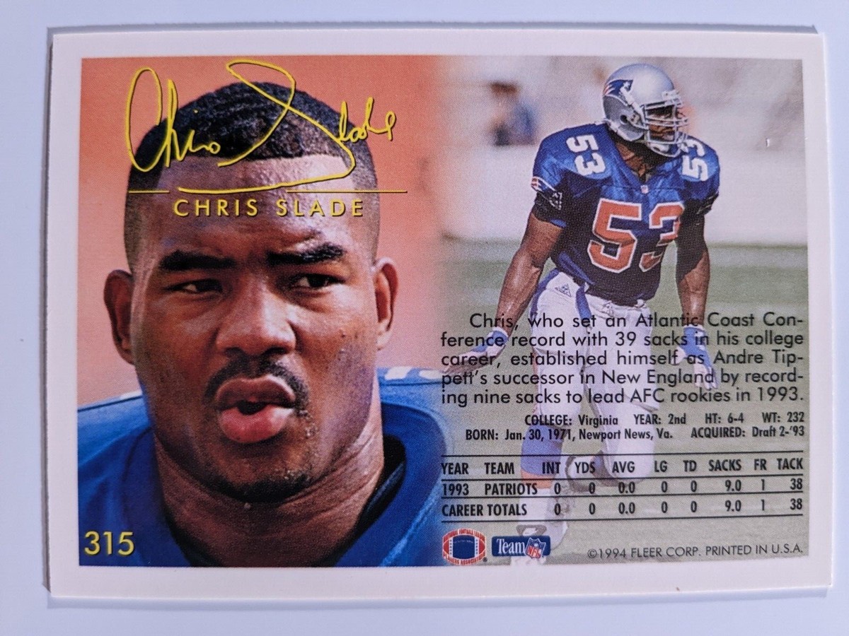Chris Slade Football Player
