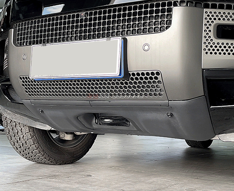 Black Front UnderShield Fits for Land Rover Defender 90 110 4D 2D 2020 ...