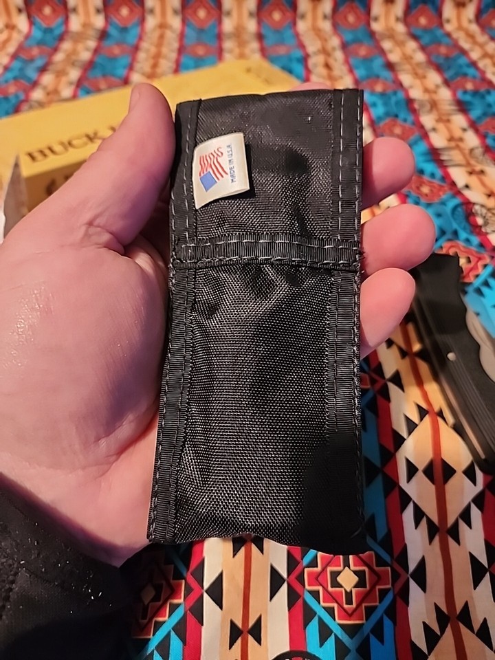 VINTAGE BUCK 422 BK BUCKLITE FOLDING LOCK BLADE HUNTING KNIFE BLACK ...