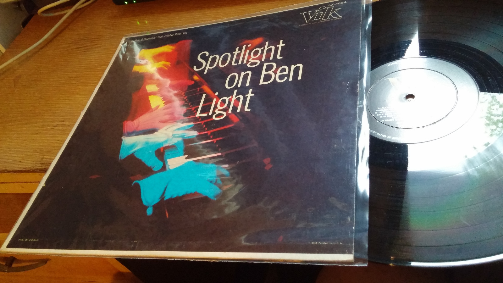 Ben Light LP Spotlight on Ben Light Vik 1034 | eBay