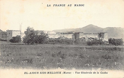 Maroc - EL AIOUN SIDI MELLOUK - Vue générale de la Casba | eBay