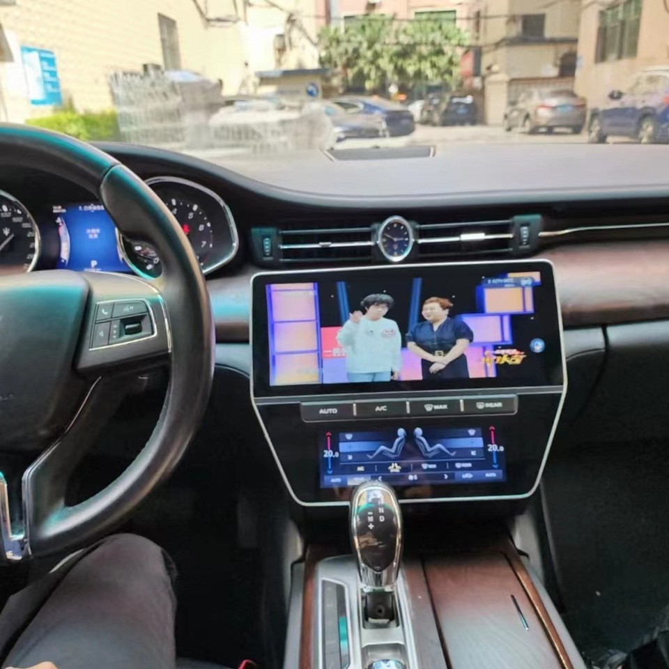 22" For Maserati GT 2013-2016 Android Car Radio Wireless BT CarPlay GPS ...