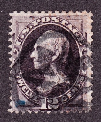 US 151 12c Clay Used F-VF w/ NYFM Cancel SCV $220 | eBay