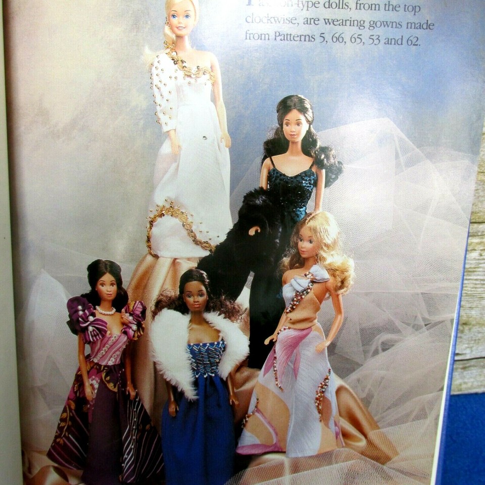 Dolls Clothes Pattern Book by Roselyn Gadia-Smitley Hardcover Barbie ...