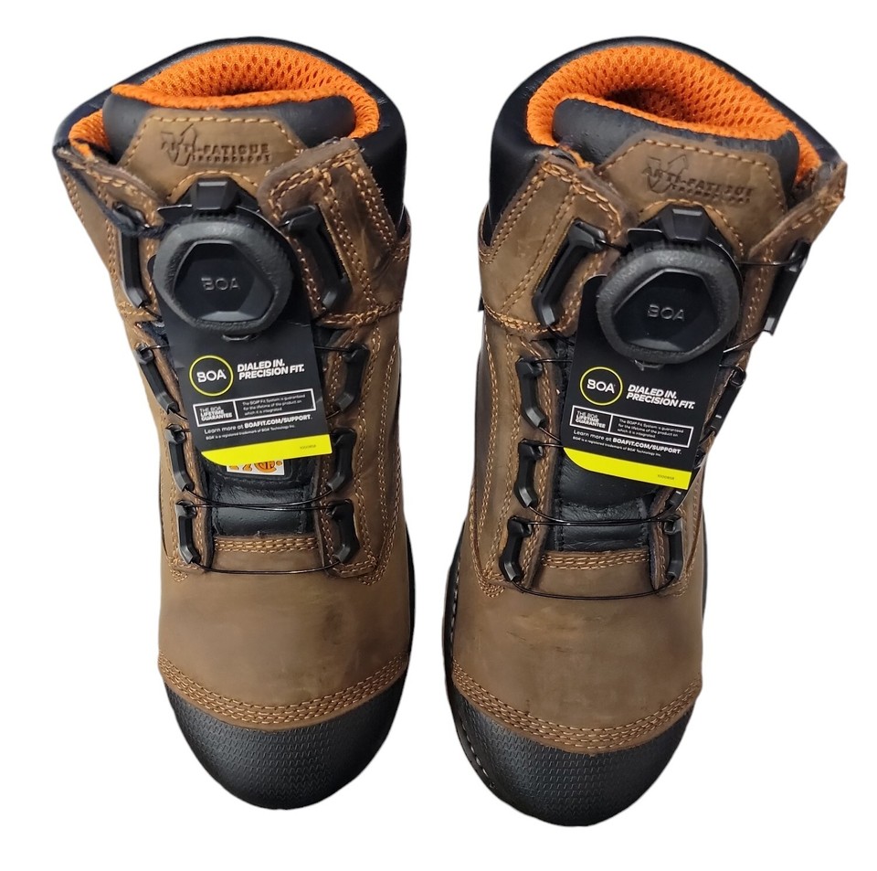 Men's Timberland Pro Boondock BOA Waterproof CT Brown 6" Boot TB0A66KY ...