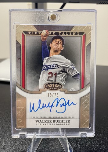 2024 Topps Tier One - Tier One Talent Autographs Walker Buehler #T1TA ...
