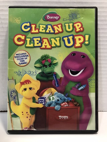 Barney - Clean Up, Clean Up! (DVD, 2012) | eBay