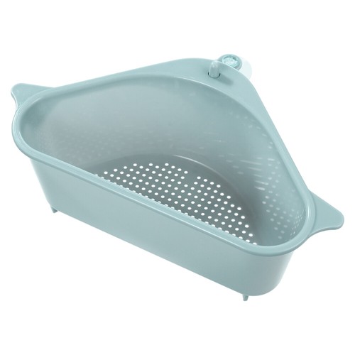 Corner Colander for Kitchen Sink Strainer Basket Neat Tidy Storage Rack ...