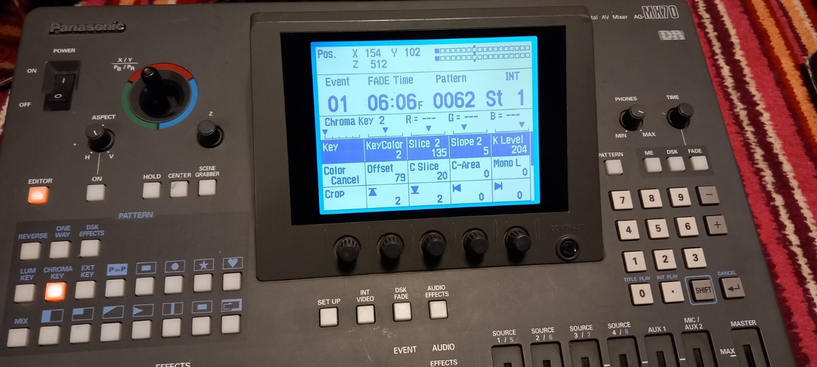 Panasonic AG-MX70E Vision Mixer With Audio | eBay UK