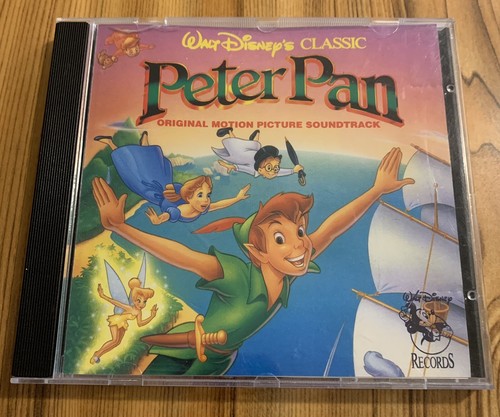 Peter Pan Walt Disney’s Classic Original Soundtrack CD Pickwick Music ...