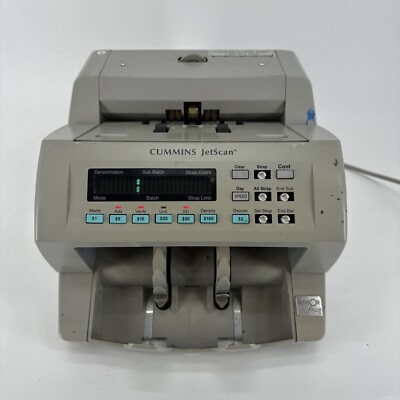 Bill & Cash Counting - Cummins Jetscan